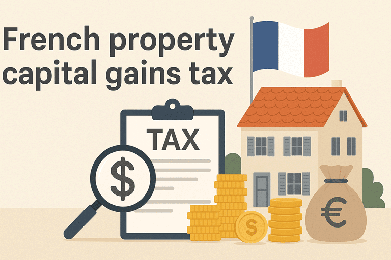 French capital gains tax when selling property in France : the guide